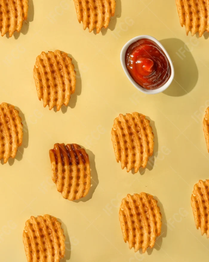 Crispy Cut (Waffle ) | Seasoned Potatoes - IFCG